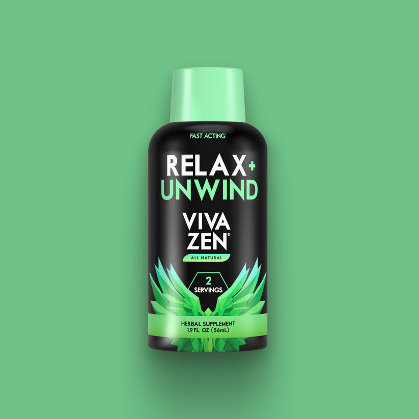 VIVAZEN® Relax & Unwind Shot | Mood-Enhancing Drink for Stress Relief ...